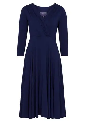 ALIE STREET LONDON Petite Annie Dress - Eclipse Blue