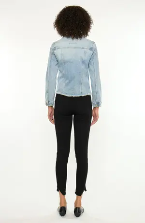 KANCAN Wilson Denim Trucker Jacket - Medium Wash