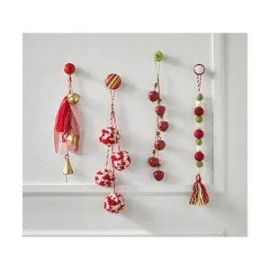 TAG Weathered Willow Leaves And Berries Tree Ornaments Multicolor