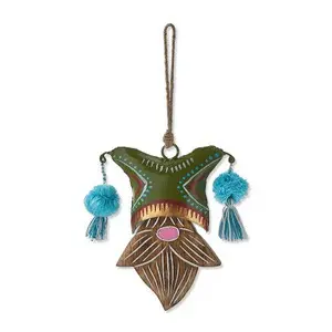 TAG Gnomie Valter Bell Decorative Holiday Bell Multicolor Iron - Multicolored