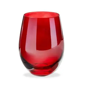 TAG Celebration Stemless Wine Glass - Red