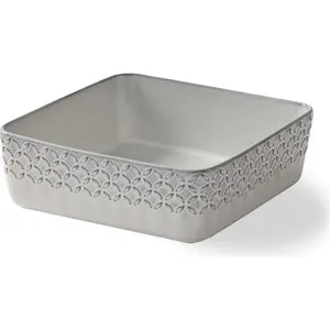 TAG Bistro Square Baker Baking Dish Oven Safe 9 Inch - Grey