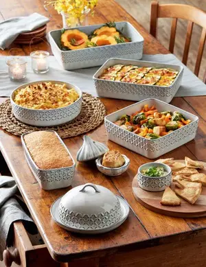 TAG Bistro Small Rectangular Baker Oven Safe Baking Dish
