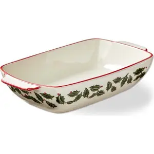 TAG Tis The Season Multicolor Ceramic Baking Dish Dishwasher Safe - Multicolored