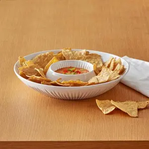 TAG Vista Chip And Dip Serving Platter Set Dishwasher Safe