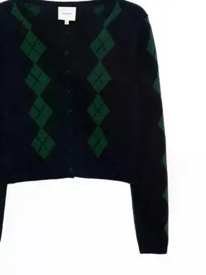 REFORMATION Clara Cardigan - Blue