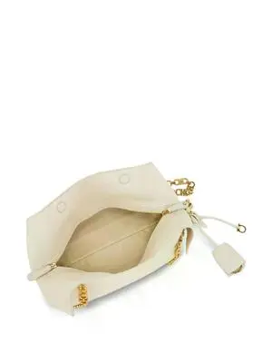 FERRAGAMO Small Gancini-chain Shoulder Bag - Neutrals