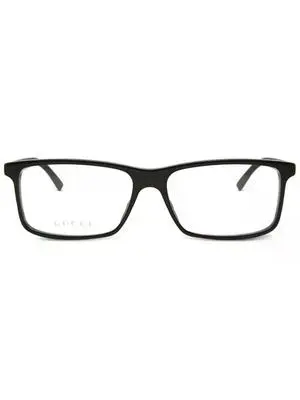 Gucci Square Frame Eyeglasses - Black