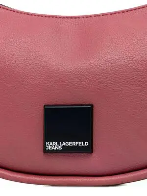 Karl Lagerfeld Klj Logo Half-moon Shoulder Bag