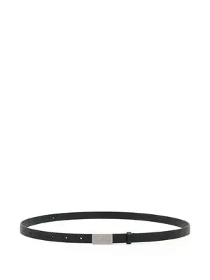 MAISON MARGIELA Numeric Plaque Belt - Black