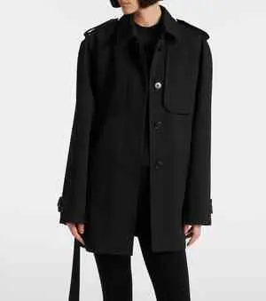 THE ROW Usuaia Belted Virgin Wool Jacket