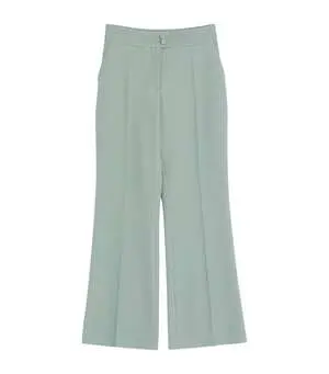 Valentino Garavani Wool Twill Flared Trousers