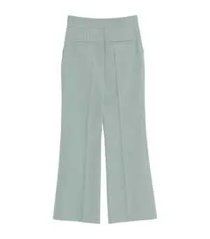 Valentino Garavani Wool Twill Flared Trousers