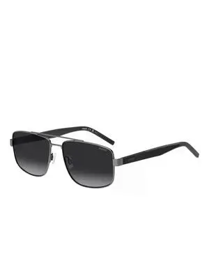 BOSS Rectangle Frame Sunglasses