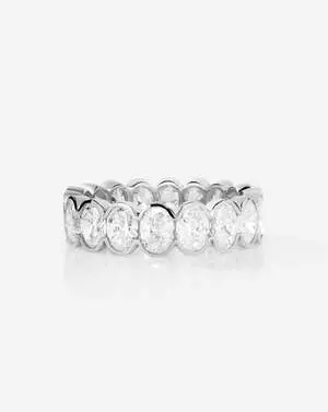 Ring Concierge The Edge Oval Lab Diamond Eternity Band