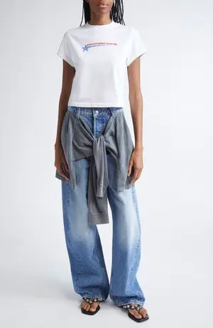 Alexander Wang Pre-styled Balloon Leg Jeans