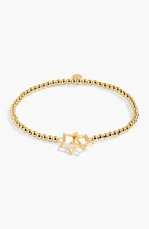 A LITTLES & CO A Little 'always My Sister' Bracelet - Metallic Gold