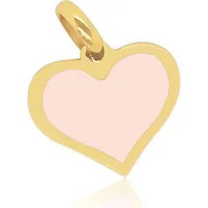 THE LOVERY FINE JEWELRY Heart Charm - Pink Pearl