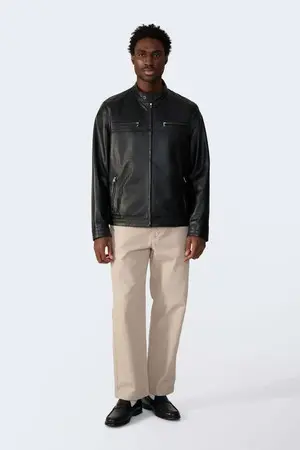FURNIQ UK Oswald Leather Jacket
