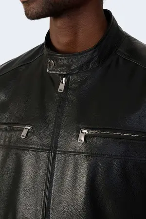 FURNIQ UK Oswald Leather Jacket