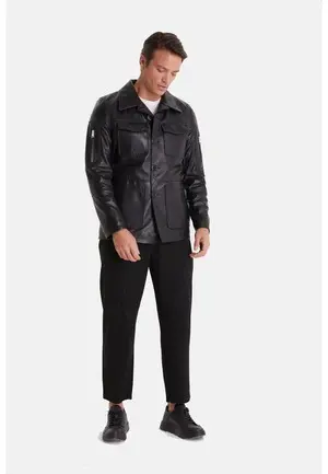 FURNIQ UK Cedric Leather Jacket