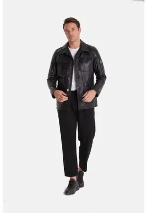 FURNIQ UK Cedric Leather Jacket