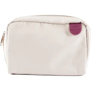 TIN MARIN Checs Nylon Pouch Beige
