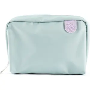 TIN MARIN Checs Nylon Pouch - Light Blue