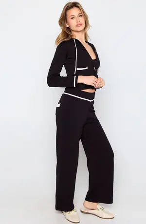 BEACH BUNNY Juliette Knit Jacket - Black