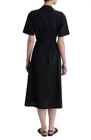 MAVI Cotton Midi Shirt Dress