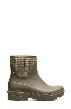 Bogs Hazel Waterproof Chelsea Boots - Olive Multi