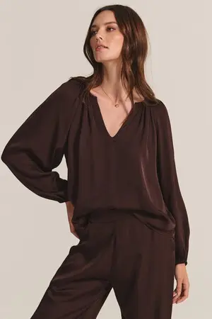Velvet By Graham & Spencer Draped Blouses