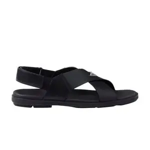 Prada Crisscross Sandal