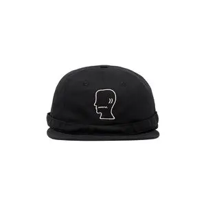 BRAIN DEAD Extended Strap Cap - Black