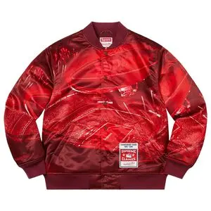 Supreme X Mitchell & Ness Stadium Varsity Jacket