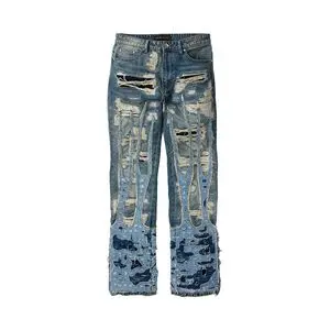 WHO DECIDES WAR BY EV BRAVADO Flame Boro Denim