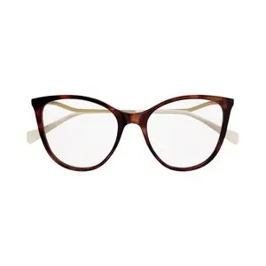 Gucci Cat Eye Frame Eyeglasses - Brown