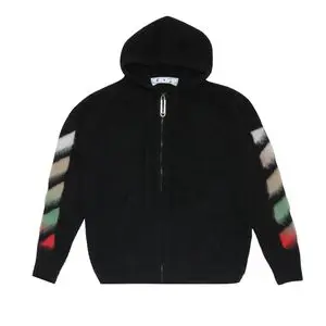 Off-White Diag Brushed Zip Hoodie