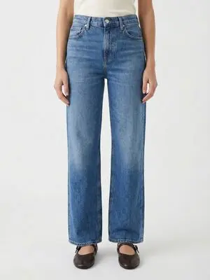Citizens Of Humanity High Rise Wide Leg Jeans - Blue