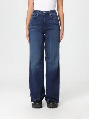 Citizens Of Humanity High Rise Wide Leg Jeans - Indigo