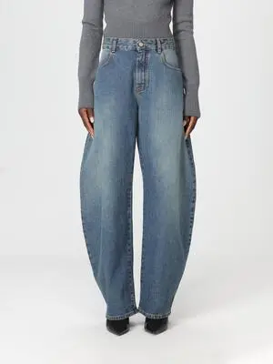 Alaïa Baggy Jeans - Blue