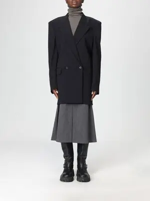 MAISON MARGIELA Double Breasted Jacket - Black