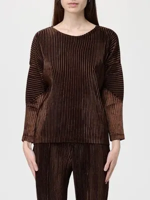 MEIMEIJ Pleated Top - Bronze