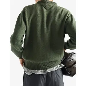Prada Cashmere Crewneck Jumper - Green