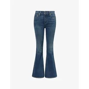 Rag & Bone Dahlia Flared Stretch-denim Blend Jeans