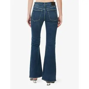 Rag & Bone Dahlia Flared Stretch-denim Blend Jeans