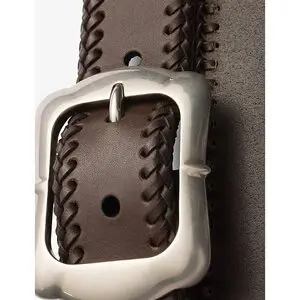 Prada Slim Leather Belt