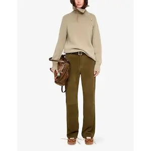 Zadig&Voltaire Mora Funnel-neck Cashmere Jumper