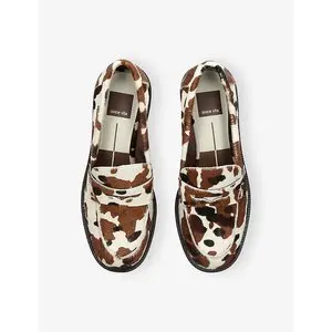 Dolce Vita Tiggy Printed Leather Loafers