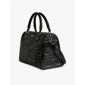 Zadig&Voltaire Monogram Faux-leather Shoulder Bag